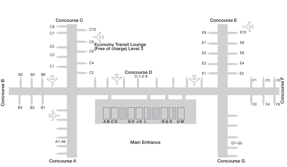 Star Alliance Airport Maps