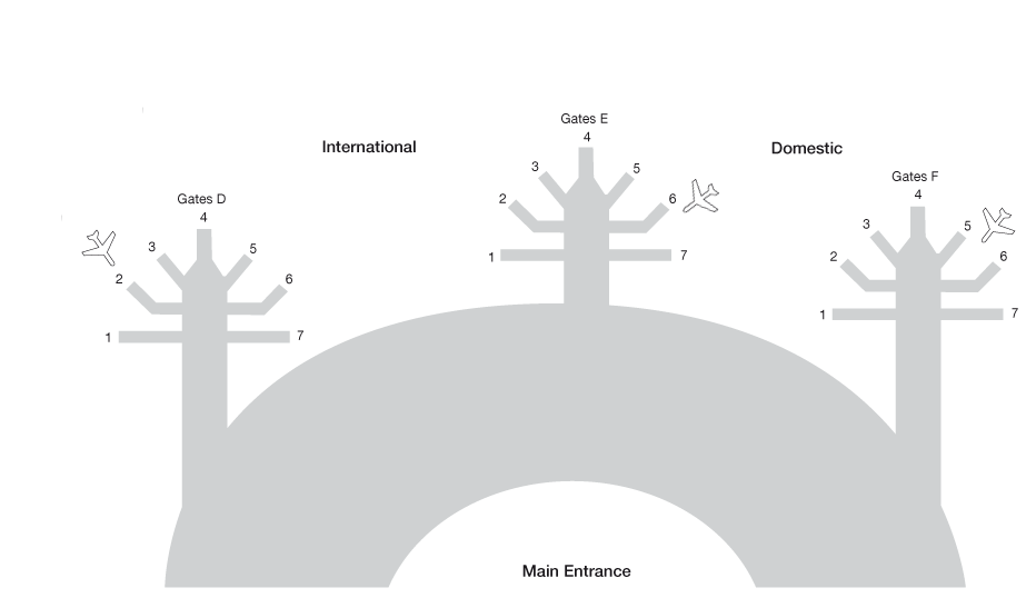 Star Alliance Airport Maps