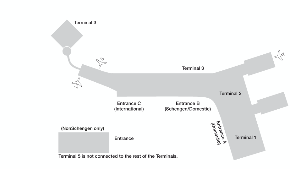 Star Alliance Airport Maps