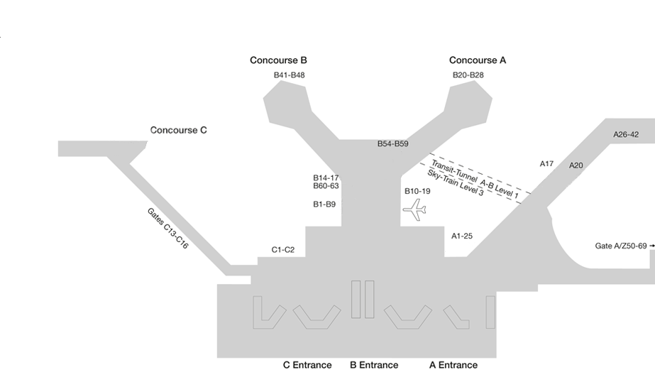 Star Alliance Airport Maps