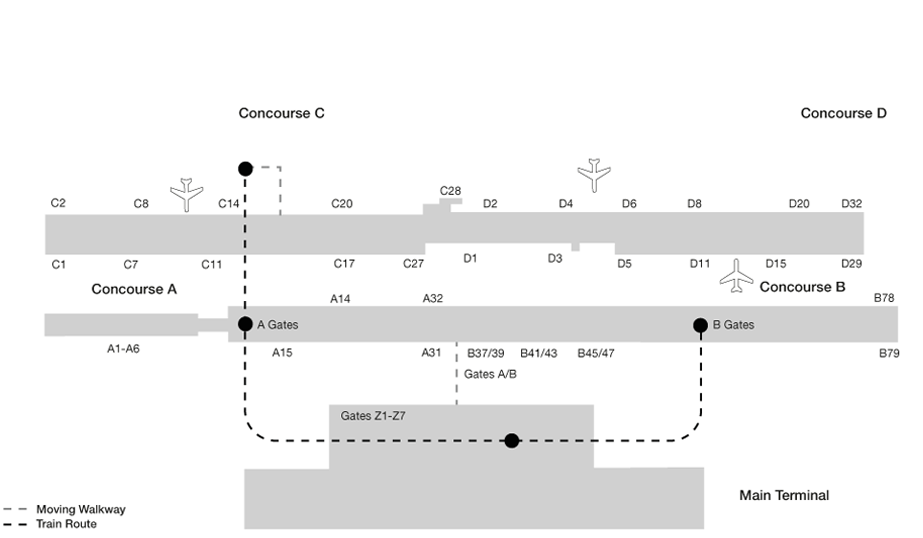 Star Alliance Airport Maps