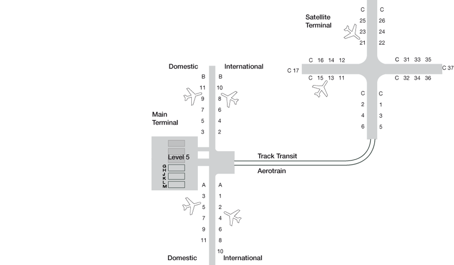 Star Alliance Airport Maps