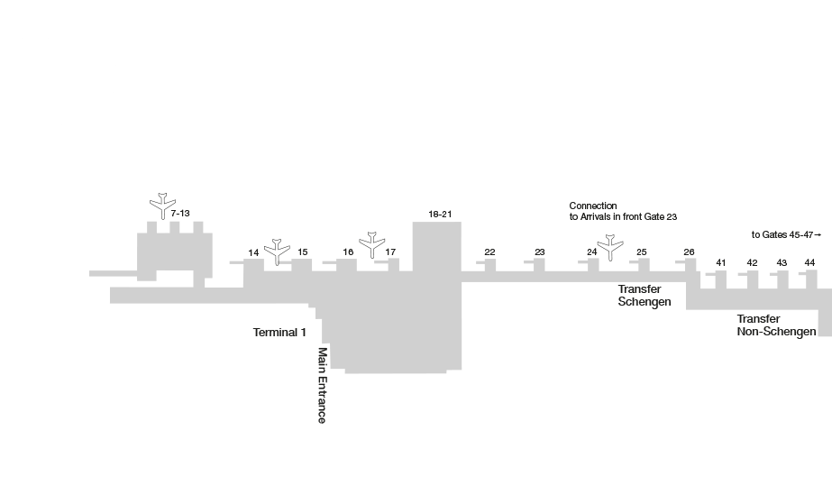 Star Alliance Airport Maps